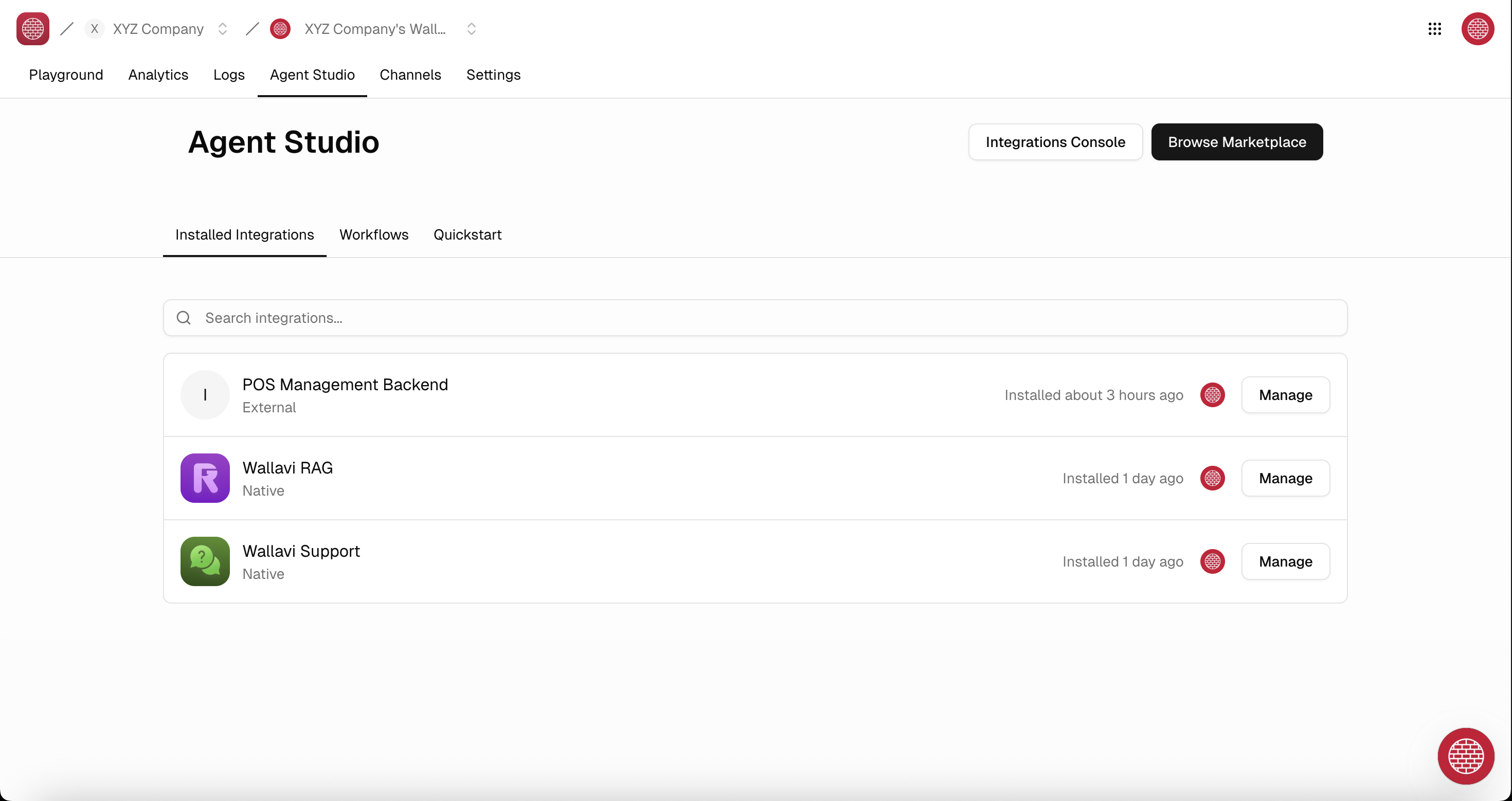 Wallavi – Create AI agents with ease